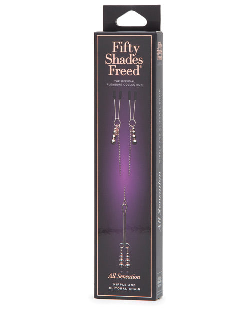 Fifty Shades Freed All Sensation Nipple & Clitoral Chain – .com Pleasure